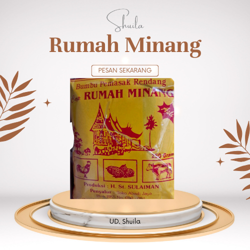 Minang House Stamp Rendang Cooking Seasoning 1 KG Spices Powder ...
