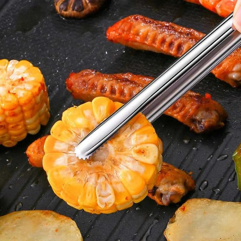 Multi-purpose Food Tongs, BBQ Grill Tongs, Fried Tongs, Tongs | Shopee ...