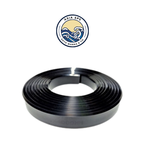 Sharp Black Screen Printing Rakel 25 x 5mm Hardness 85A (perCM ...