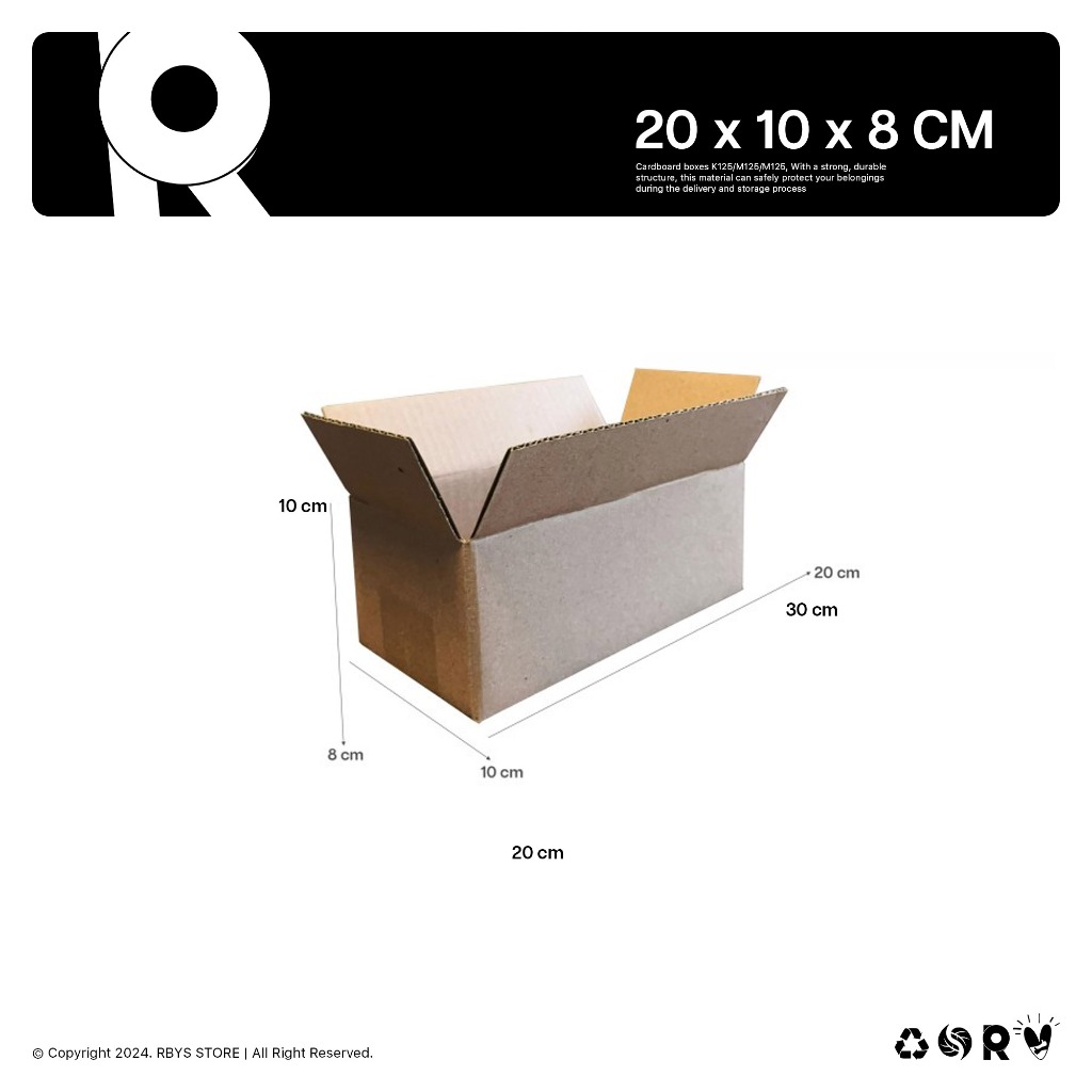 Dus BOX 20 x 10 x 8 CM | Cardboard | Cardboard | Box | Dus | Shopee ...