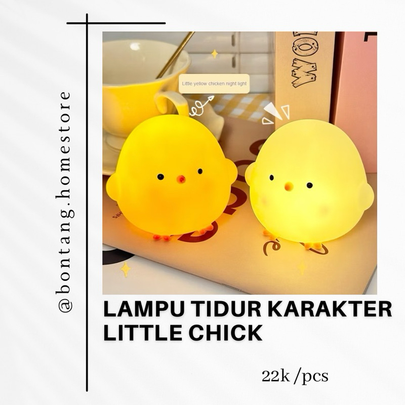 Cute DUCK CHARACTER SLEEP LAMP/ LITTLE CHICK/ PANDA || Character LED ...