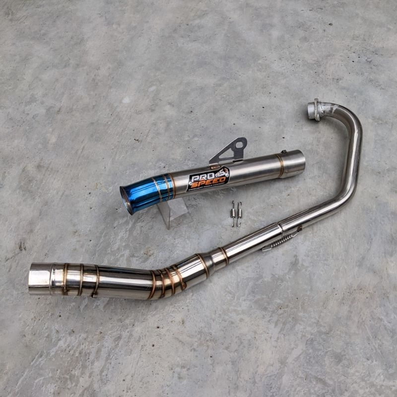 Open Spec pipe exhaust Prospeed 51mm tube type for Tmx 125 155 Rusi tc ...