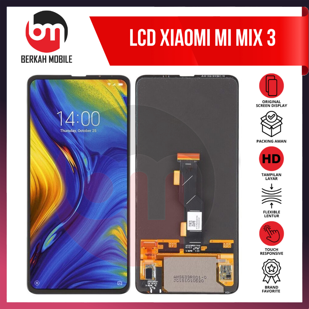 Original XIAOMI MI MIX 3 LCD TOUCHSCREEN WITH GUARANTEE FREE PACKING ...