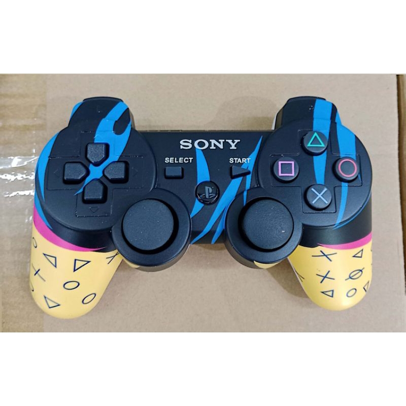 Ps3 Wireless Stick with Pattern Controller / PS3 Stick Motif | Shopee ...