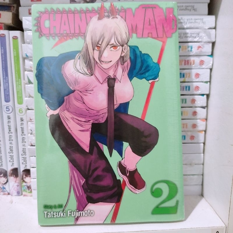 Chainsaw man comic vol 2 published by viz English seal | Shopee Philippines