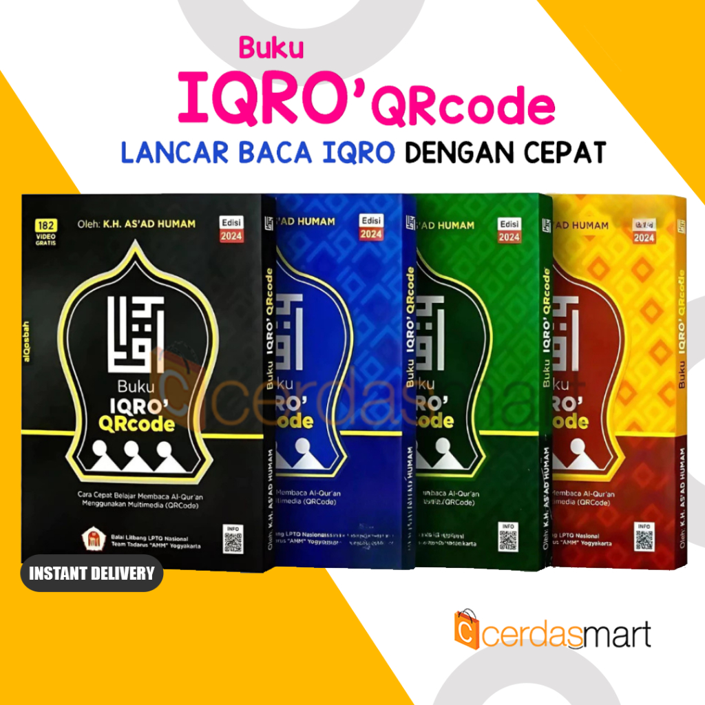 Iqro Millennial Full Color Iqra Book Millennial Edition Iqra Children ...