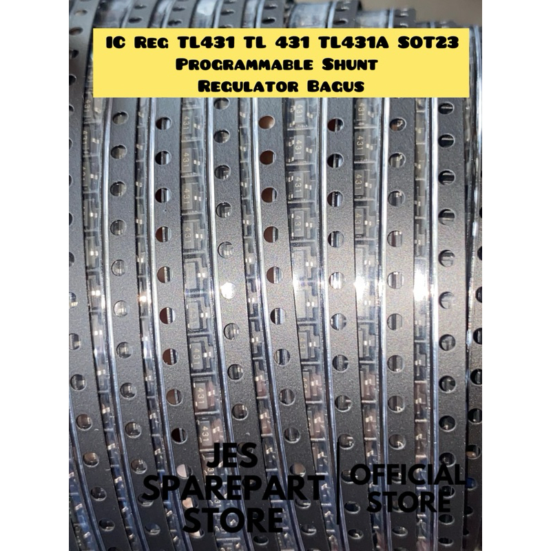 Ic Reg TL431 TL 431 TL431A SOT23 Programmable Shunt Regulator Good ...