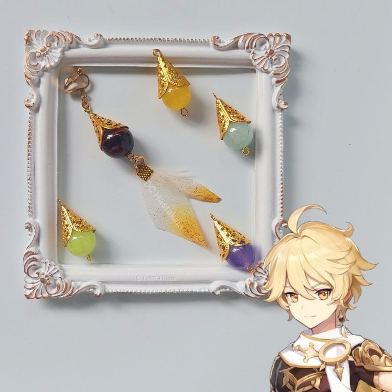 Aether Earrings - Genshin Impact Cosplay Earrings | Shopee Philippines