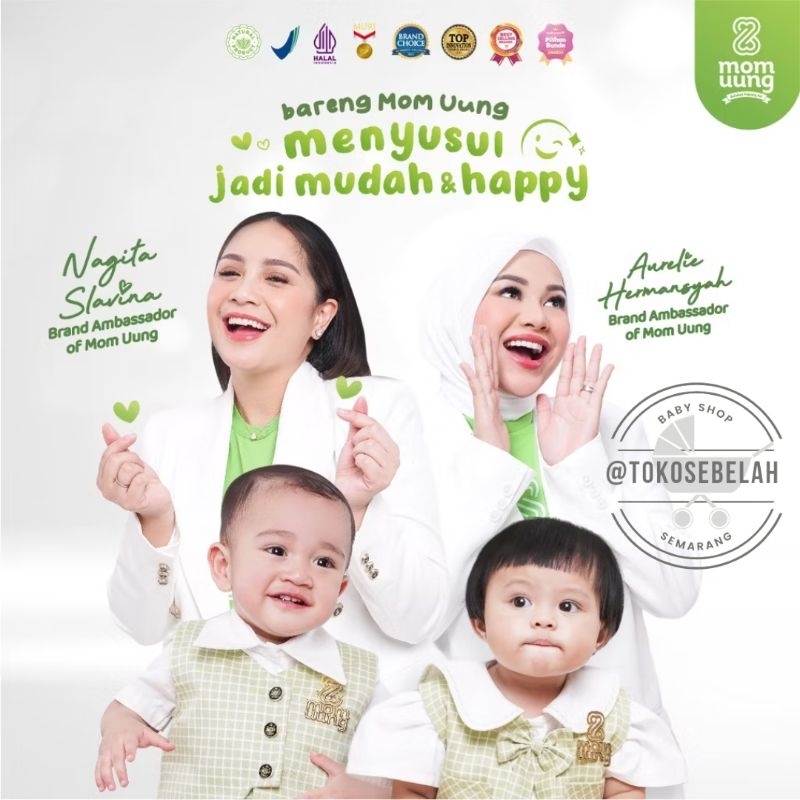 Mom UUNG MOMUUNG ASI Booster Breast Milk Booster Herbal Moringa Leaves ...