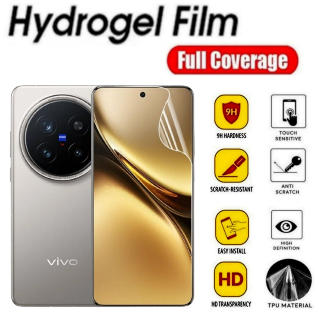 Anti-scratch Hydrogel Film Screen Protector Jelly Vivo X200 X200 Pro ...