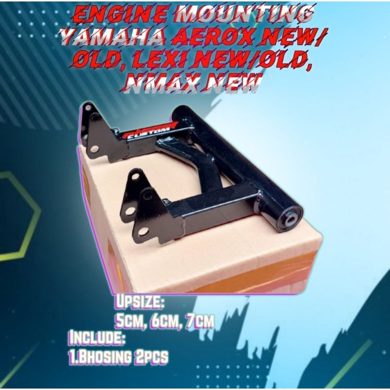 Engine MOUNTING YAMAHA AEROX OLD/NEW/NMAX NEW/LEXI | Shopee Philippines