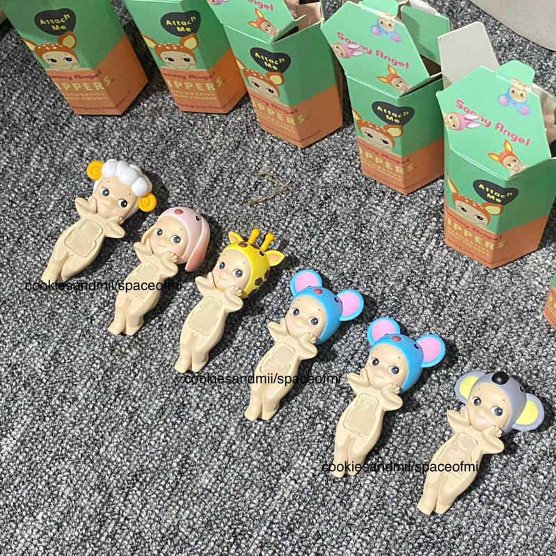 Unsealed sonny angel hippers animal - lopear lop ear rabbit giraffe ...