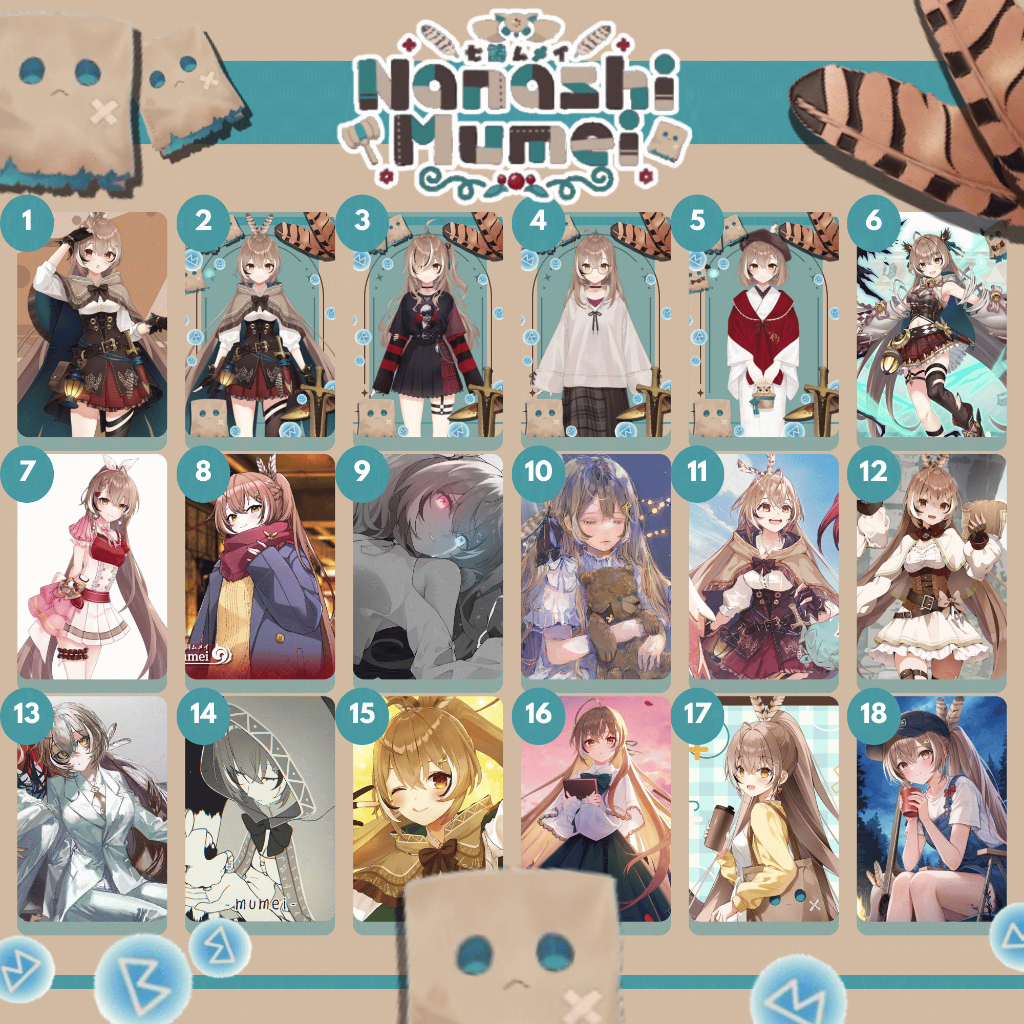 VTUBER PHOTOCARD - HOLOLIVE EN GEN 2 - Holo Promise| Pineapple and ...