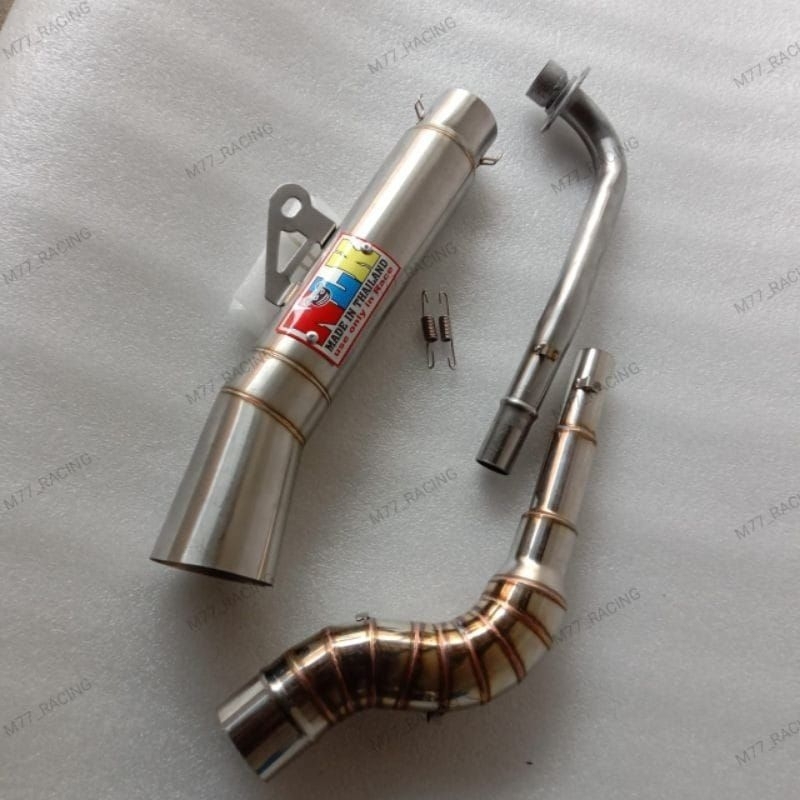 Nlk Exhaust open pipe super open for wave 125/100/110 xrm 125/100/110 ...