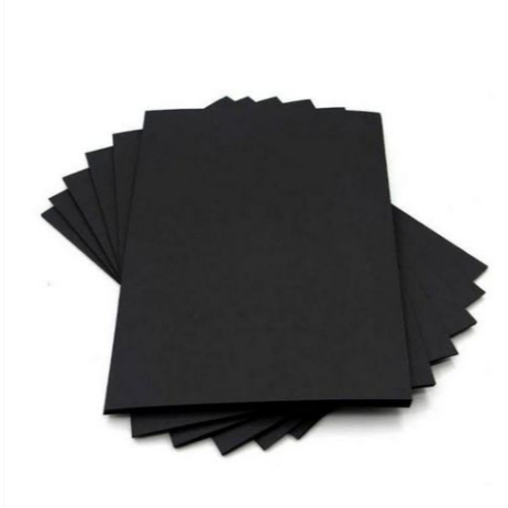 Black Cardboard Paper Manila Cardboard/ Size 61 x 86 CM (5 Sheets ...