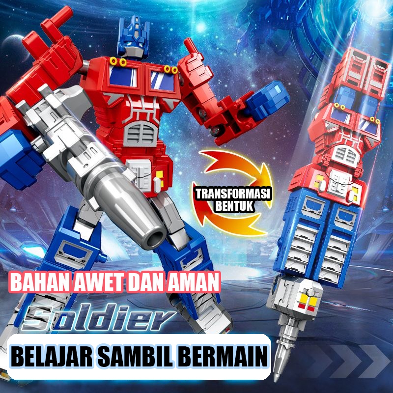 Transformers Robot Pens / Optimus prime trans Pens / Soldier Robot ...