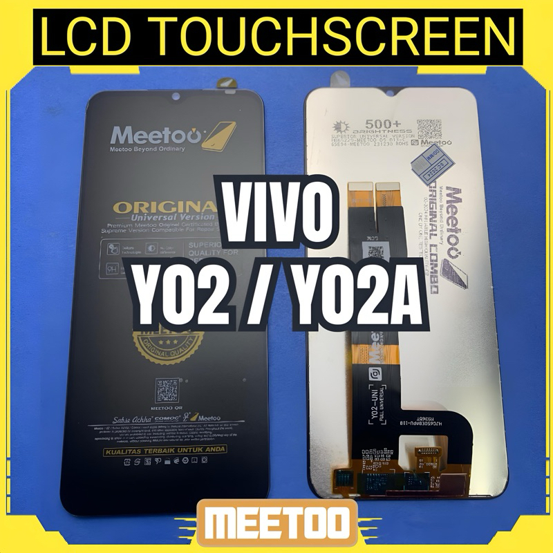 Vivo Y02 / Y02A MEETOO LCD TOUCHSCREEN | Shopee Philippines