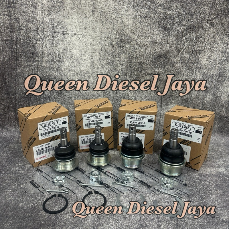 Joint Set Upper & Lower / Ball Joint Set Upper & Lower Toyota Fortuner ...