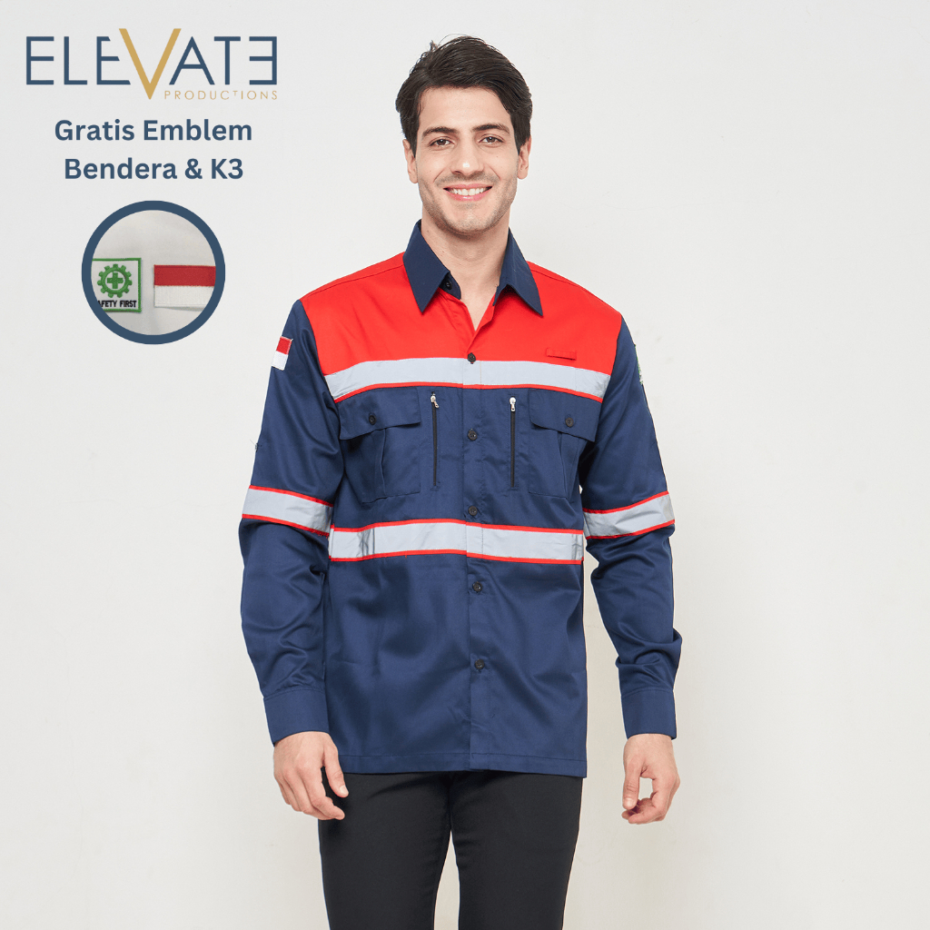 KEMEJA [Airflow Series] Wearpack Safety Tops with Airflow, Work ...