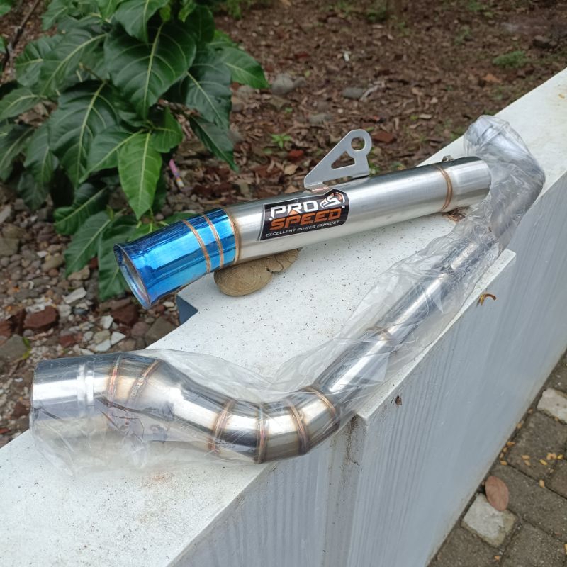 Pro speed Exhaust Open pipe 51mm Canister for Wave110/125 Smash Fury ...
