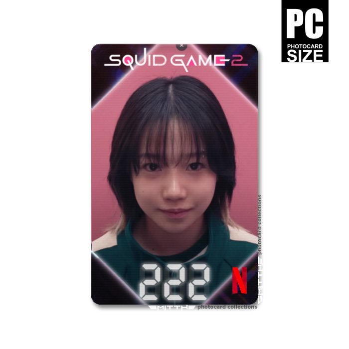 Photocard Squid Game Photo Card Korean drakor kdrama Collection Card ...