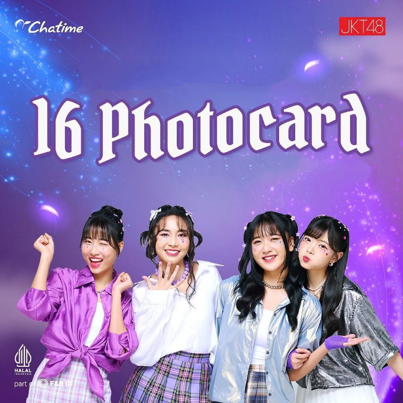 Photocard JKT48 x Chatime Wave 1 2 Oshi Fiony Marsha Christy Freya Gracia Gita Oniel Muthe ...