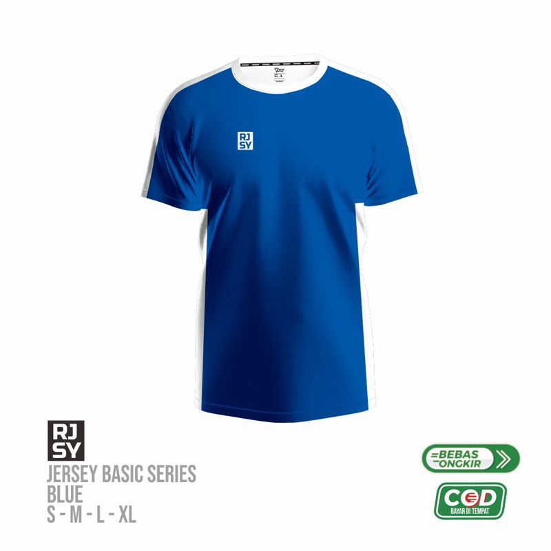 Redjersey - JERSEY BASIC SERIES (BLUE) | Shopee Philippines