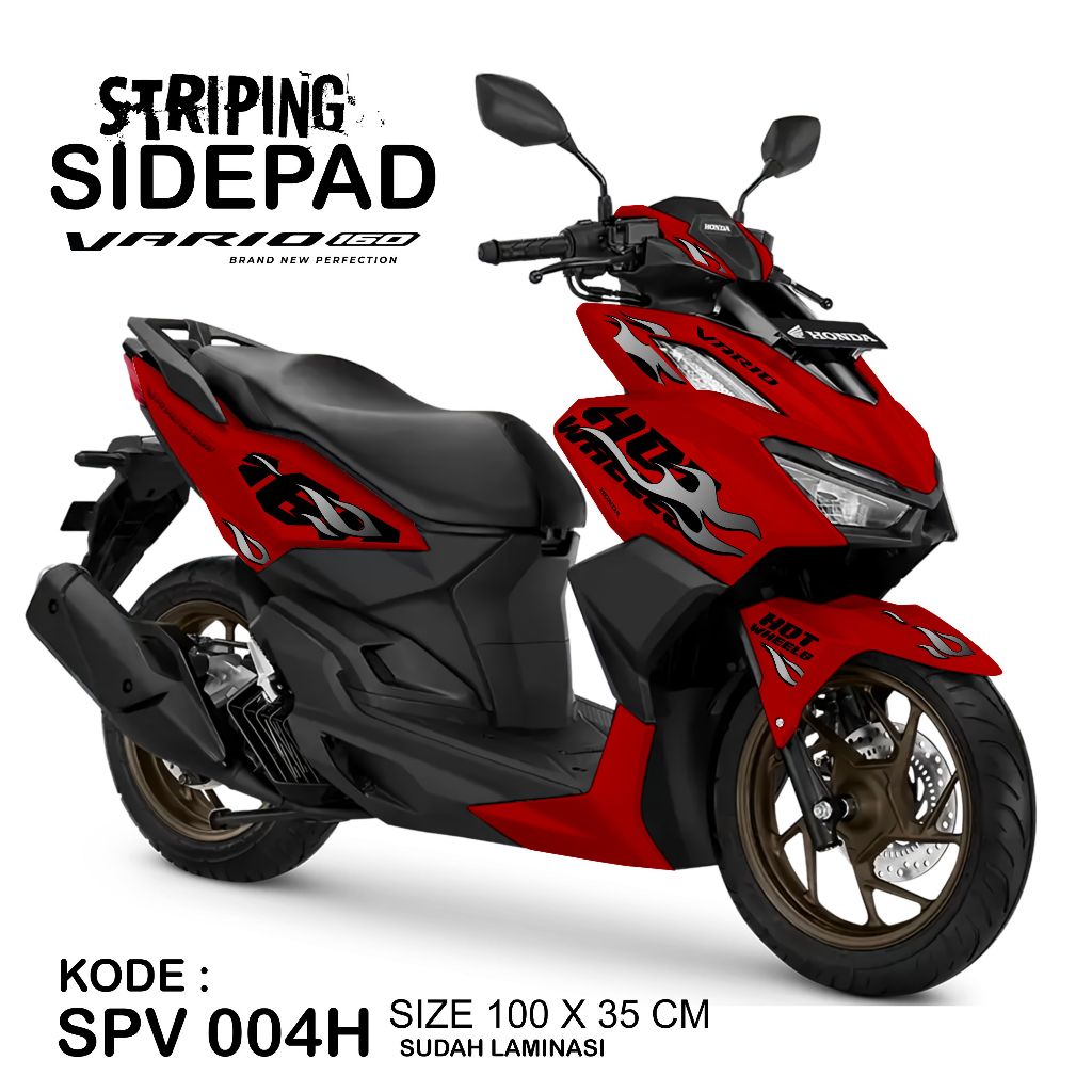 Transparent honda vario 160 2023 motorbike sticker, vario 160 vario 160 ...