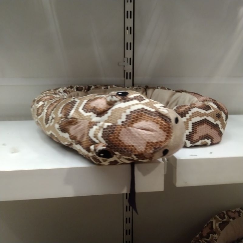 Ikea DJUNGELSKOG python snake hand puppet 171cm | Shopee Philippines