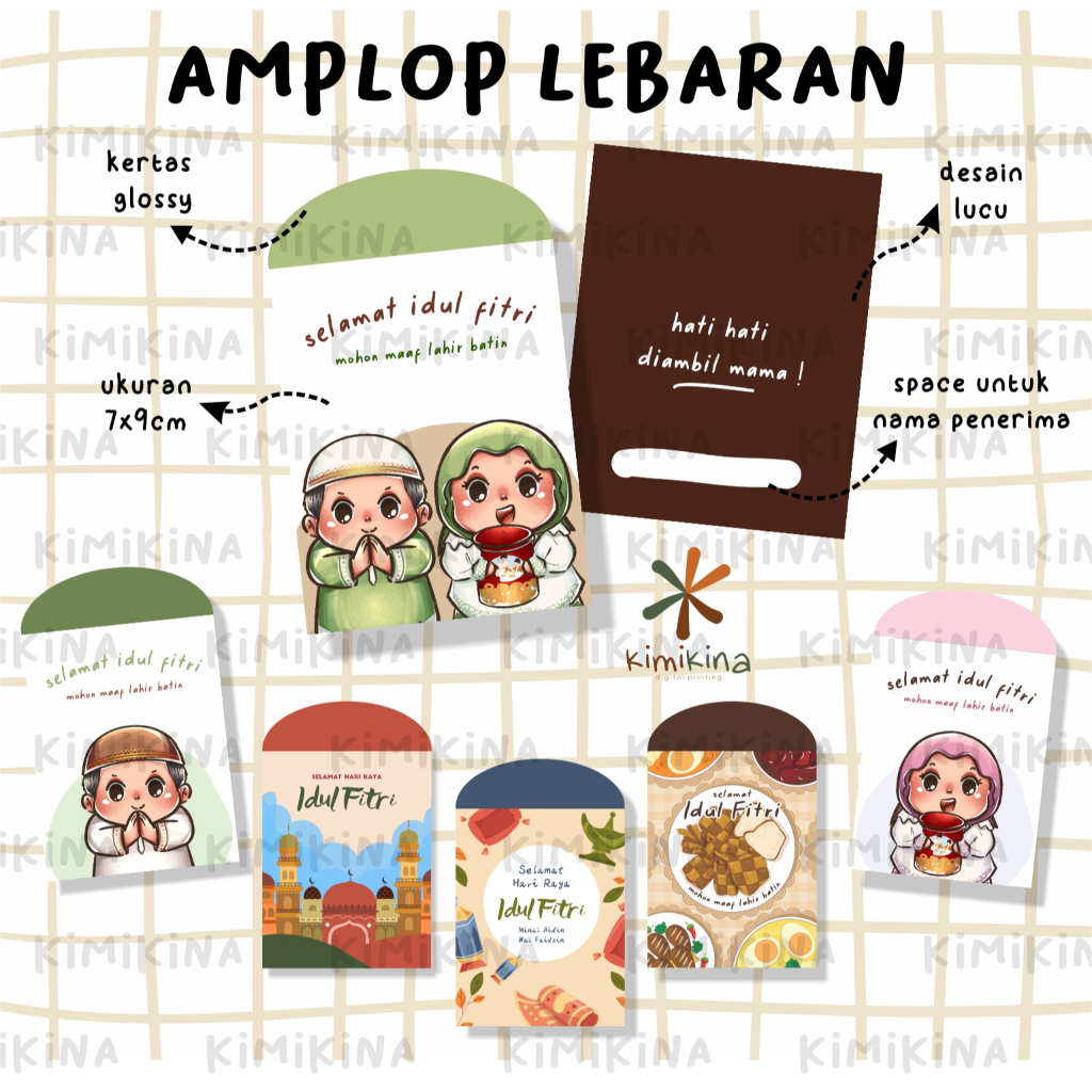 Eid UL FITRI ANGPAU 2025 CUTE AESTHETIC VIRAL ENVELOPE | Shopee Philippines