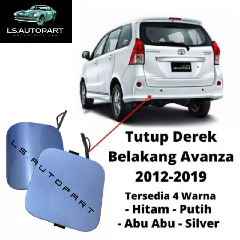 Original 2012-2018 Avanza FRONT REAR Tow Cover Tow Cover | Shopee ...