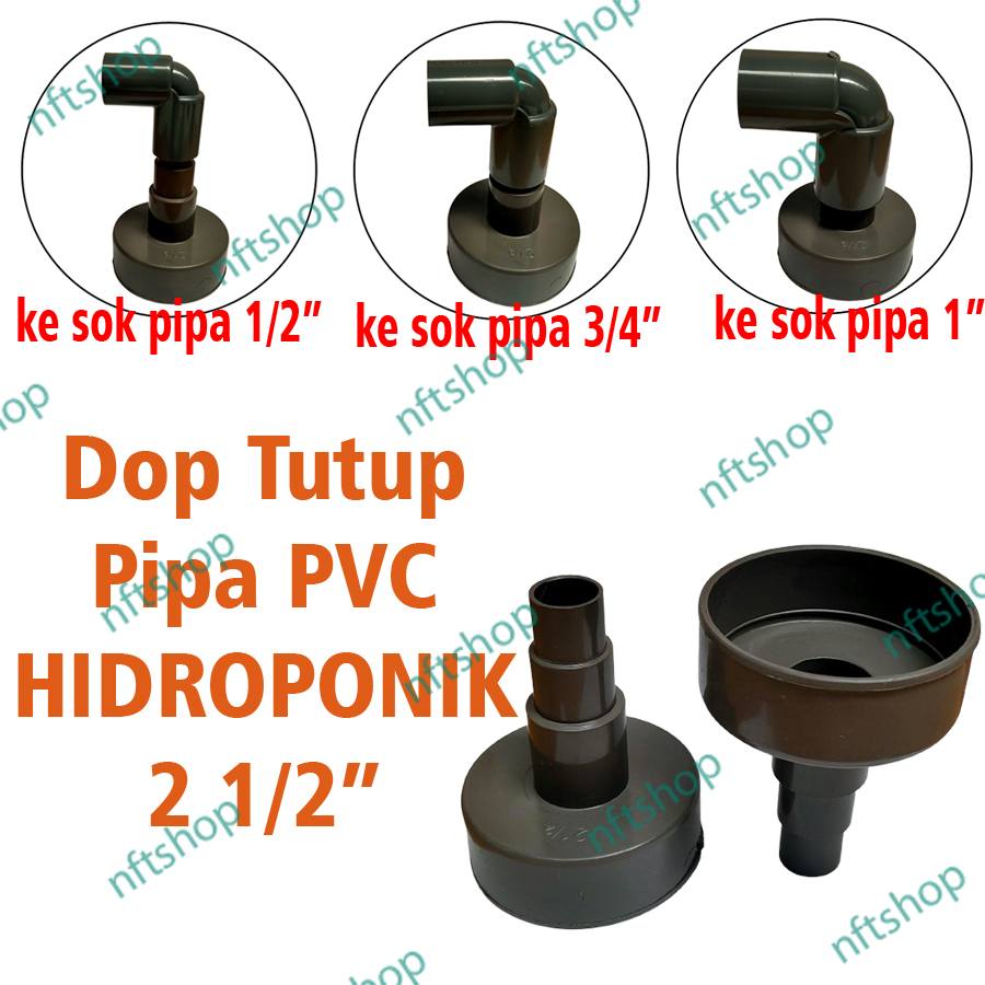 Hydroponic Dop 2 1/2 Inch/Hydroponic Circulation Pipe Cap 2,5 In ...