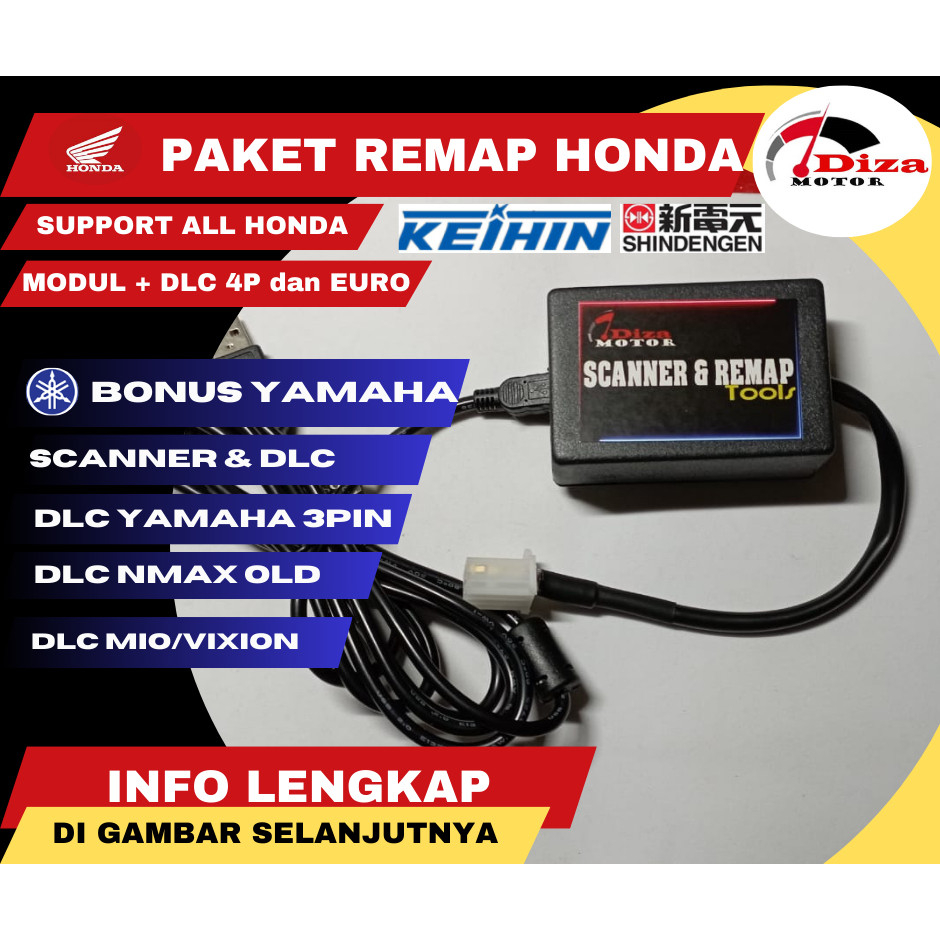 CHEAPEST Complete Package of Honda OBD 1, 2 and Euro 5 Motorcycle ...