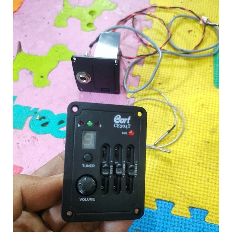 CORT Original CORTEZ CE304T acoustic guitar Equalizer | Shopee Philippines