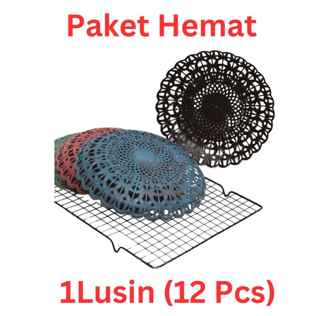 1 dozen lotus FLOWER Plastic Rattan Plates 23 cm | Shopee Philippines