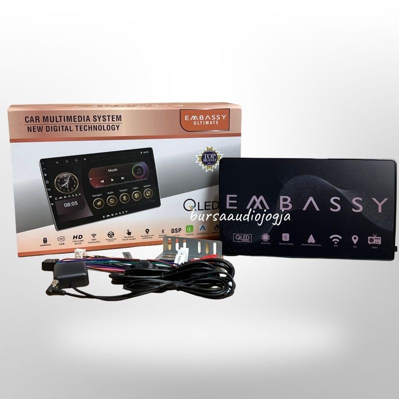 Embassy Ultimate Neptunus 9 Inch and 10 Inch Memory 2/ 32 Carplay ...