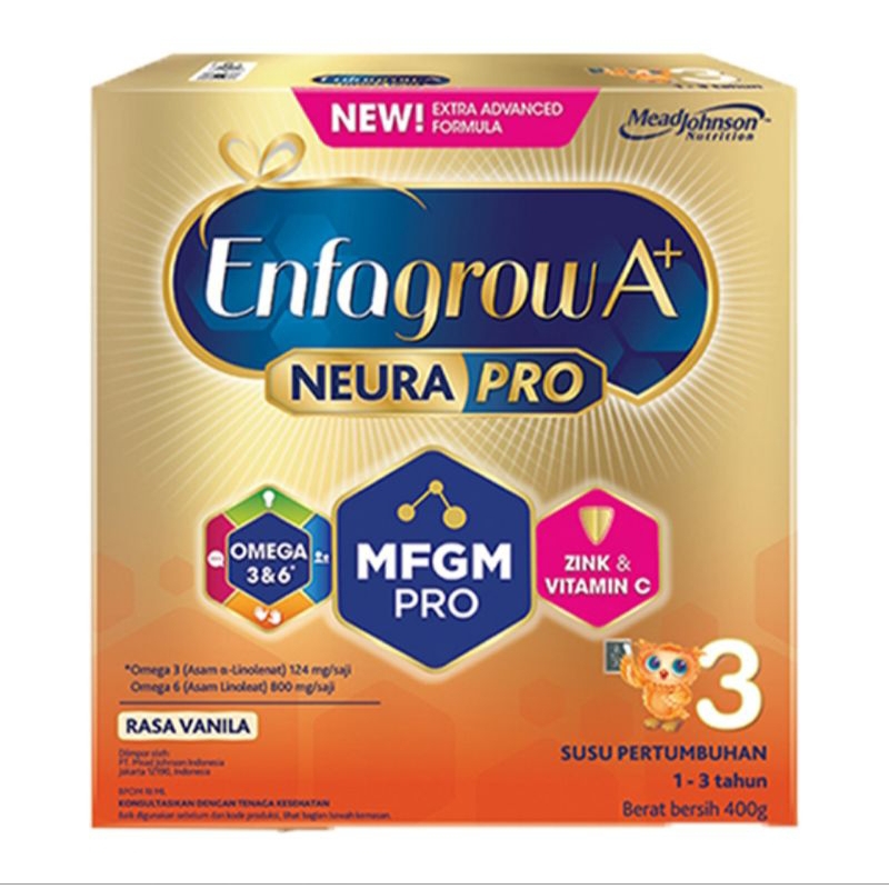Enfagrow A+3 Children's Growth Formula Milk 1-3 Years Vanilla Flavor ...
