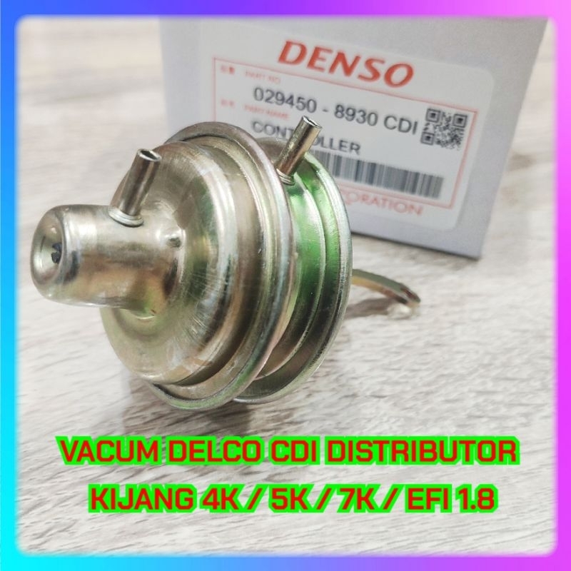 VACUUM DELCO CDI DISTRIBUTOR TOYOTA KIJANG 4K 5K 7K EFI 1.8 | Shopee ...