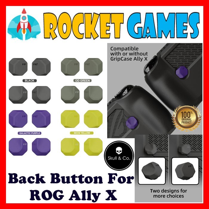 Skull & co. Back Button Enhancement Set for ROG Ally X (4pcs) | Shopee ...