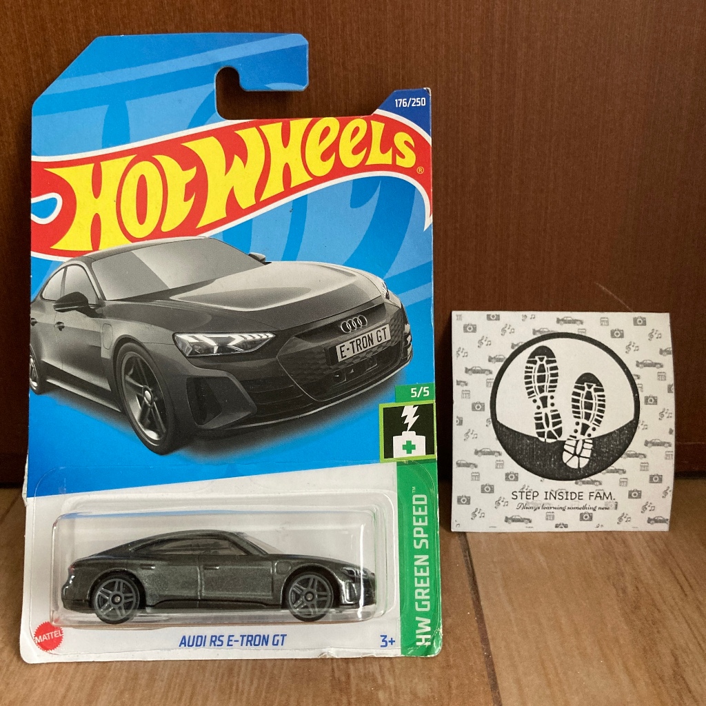Hot Wheels Regular 176 Audi RS e-tron GT 2022 22 '22 HW GREEN SPEED Set Diecast HotWheels HW Reg ...