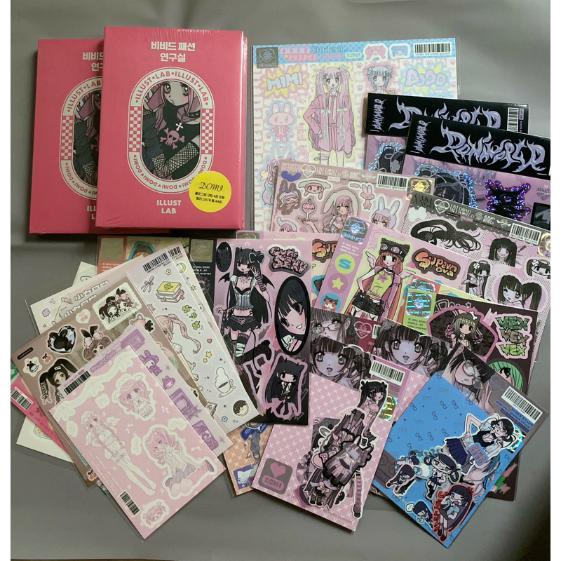 Korean Sticker Domi World Korean Sticker Sheet soramimi ugly cute ...