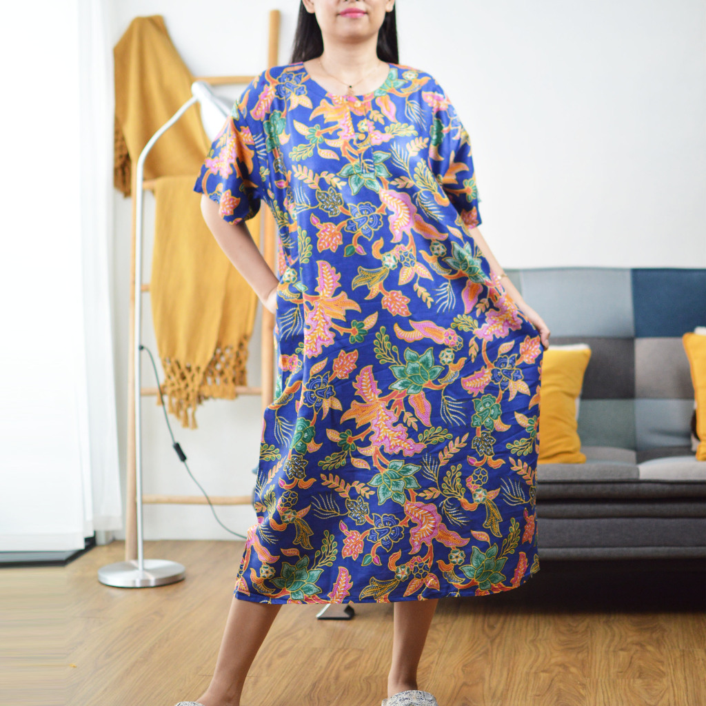 Mother kencana's jumbo daster LD 130cm cool busui daster | Shopee ...