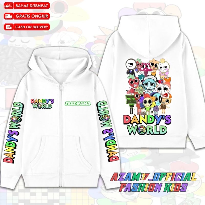Dandy's World Children's Hoodie Jacket All Characters Free Name ...