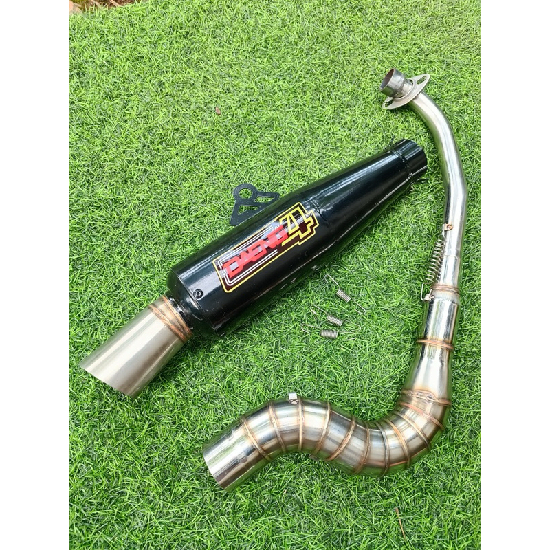 Daeng sai4 Pipe canister conical open specs exhaust pipe for Wave 125 ...