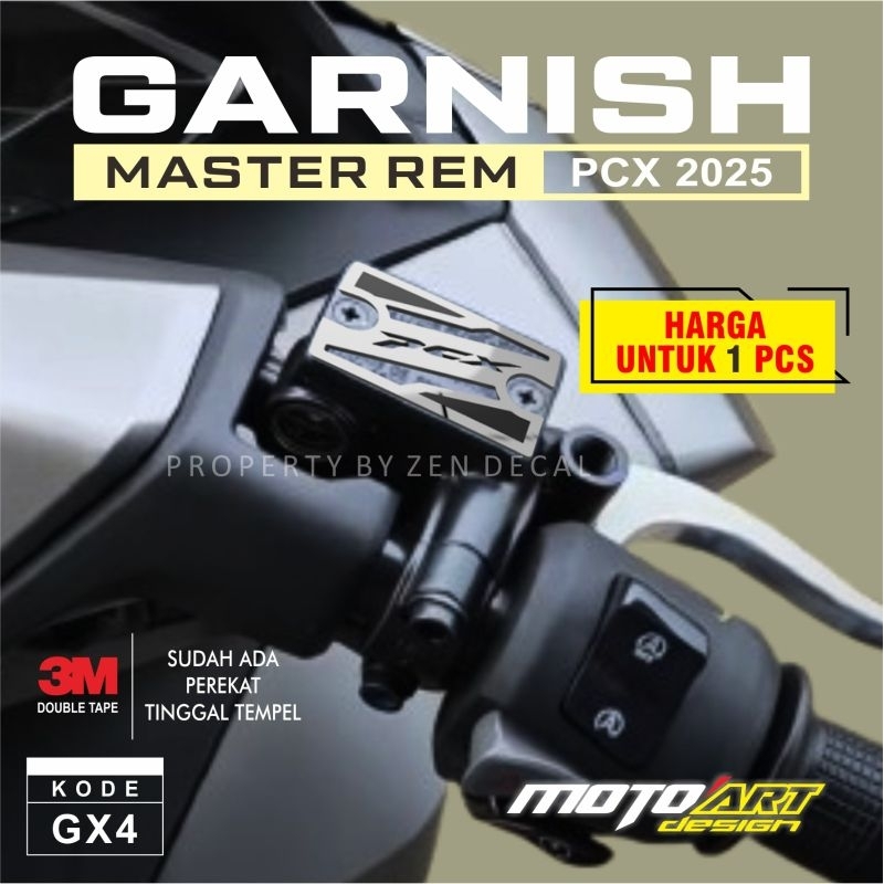New Honda PCX 2025 brake master Garnish | Shopee Philippines