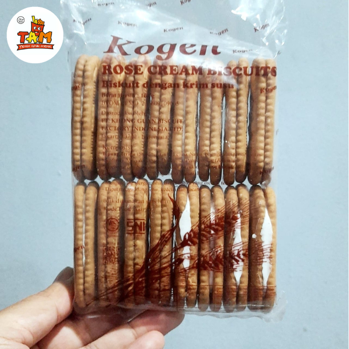 ROSE CREAM BISCUITS Milk CREAM 160 Grams / Khong Guan Kogen BISCUITS ...