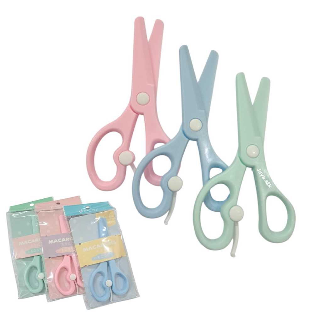 Plastic PAPER SCISSORS CUTE PLASTIC CHILDREN'S SCISSORS CHILDREN'S ...