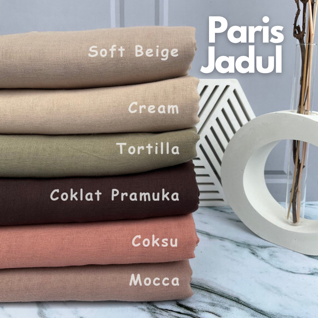 Hyheijab 3 - Old Paris Premium Rectangular Plain Square Veil 110x110 ...