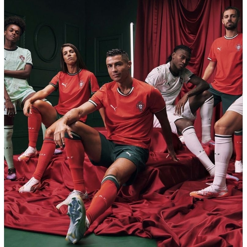 Portugal HOME PI FOOTBALL JERSEY NEW 2025 PLAYER ISSUE HQ IMPRT ...