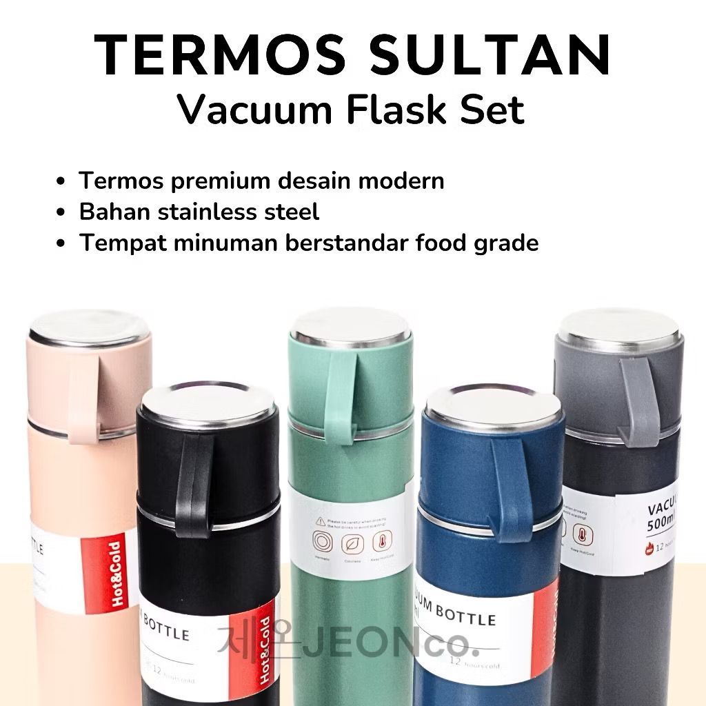 TERMOS Sm Thermos Coffee Tumbler Hot Cold Water Stainless Vacuum Cup ...